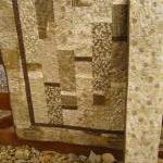 Handmade Quilt Contemporary Neutral on Luulla