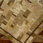 Handmade Quilt Contemporary Neutral on Luulla