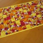 Quilted Table Runner Blossoms on Luulla